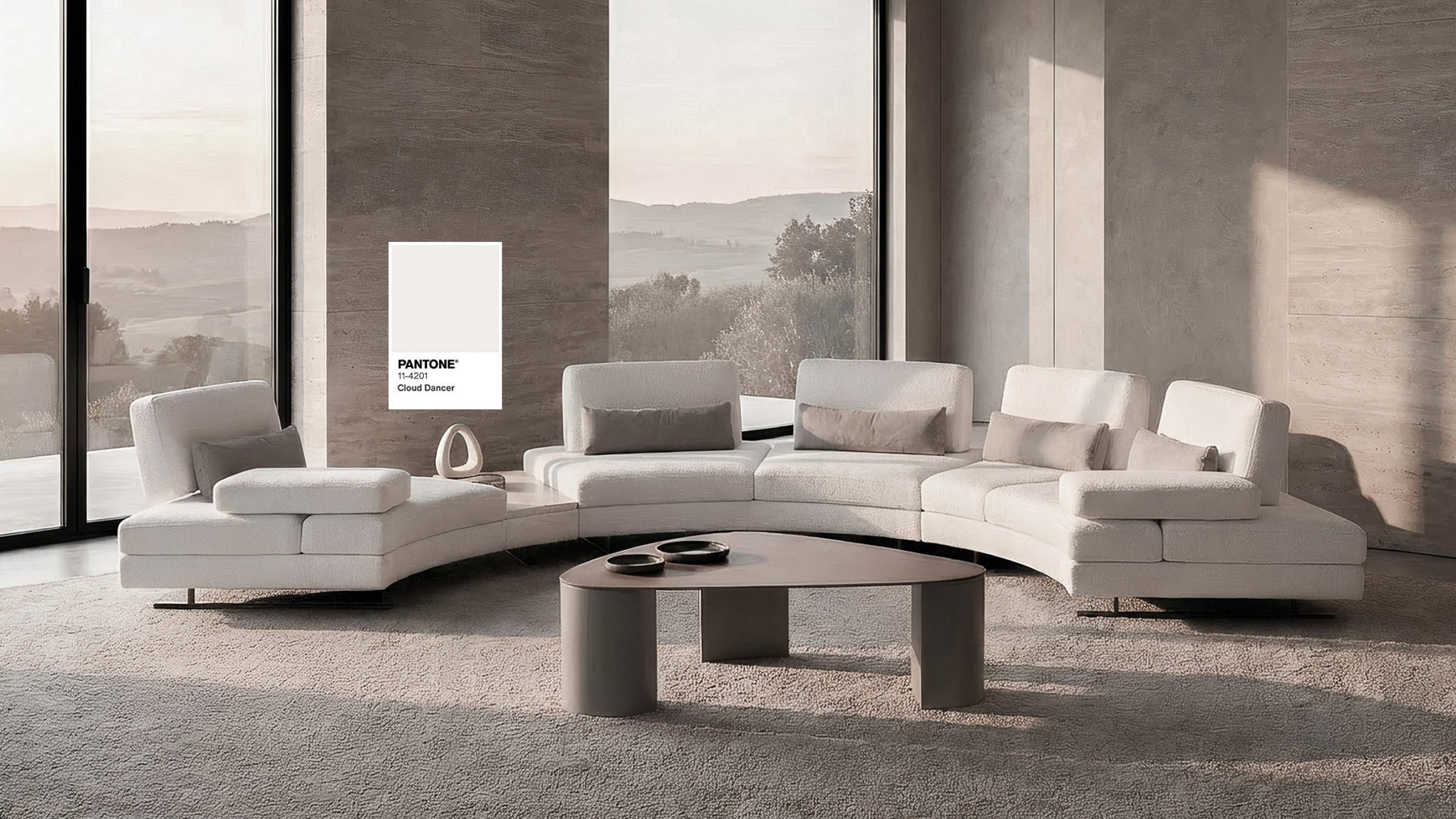 Pantone Color of the Year 2026: Cloud Dancer– LAZZONI Furniture