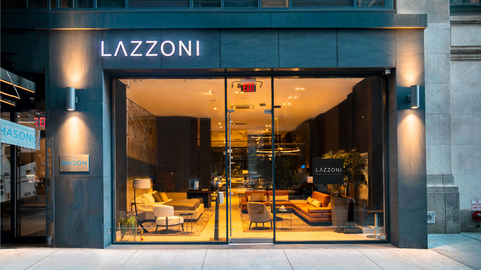 Madison Modern Furniture Store | LAZZONI Furniture